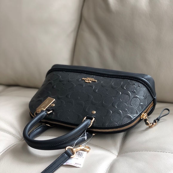 Coach | Bags | Coach Mini Sierra Satchel In Signature Leather | Poshmark